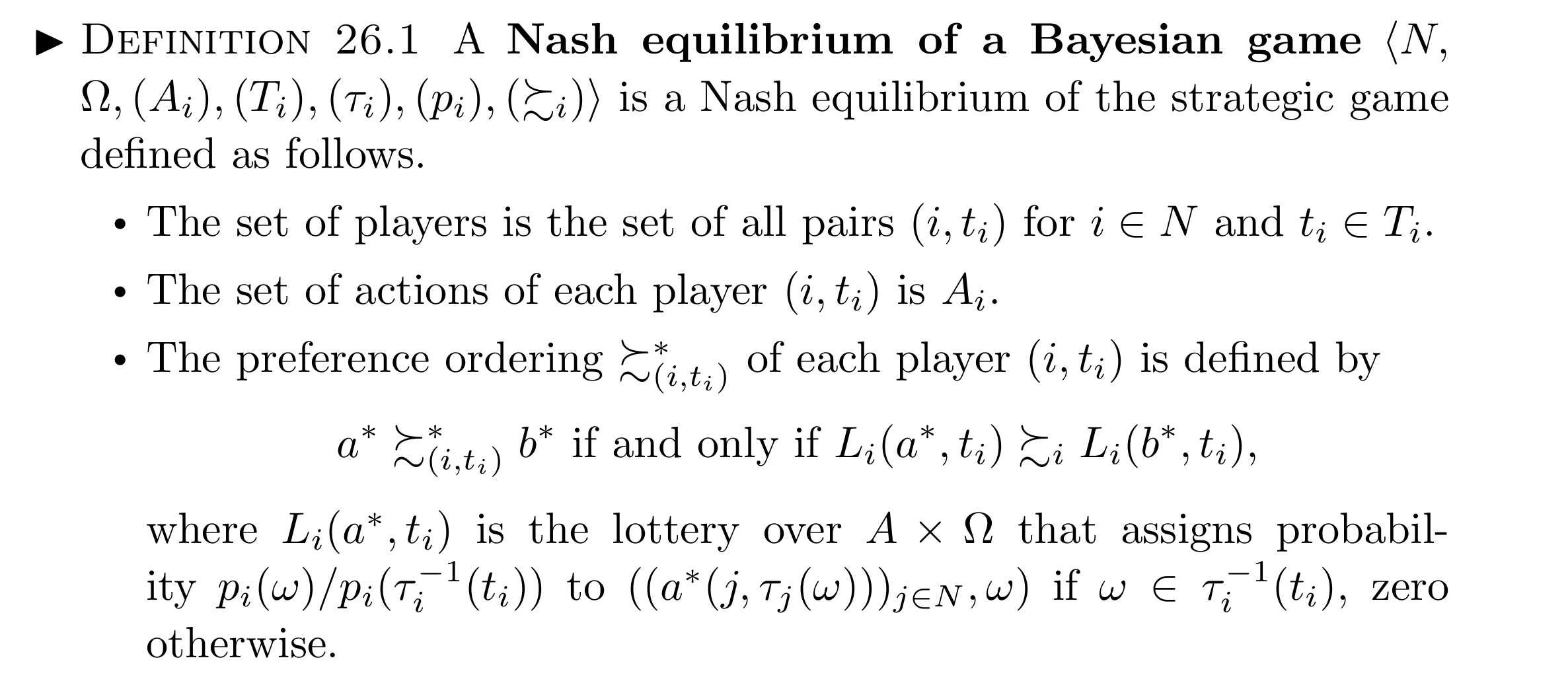 Relationships between games and solution concepts – bayes.net